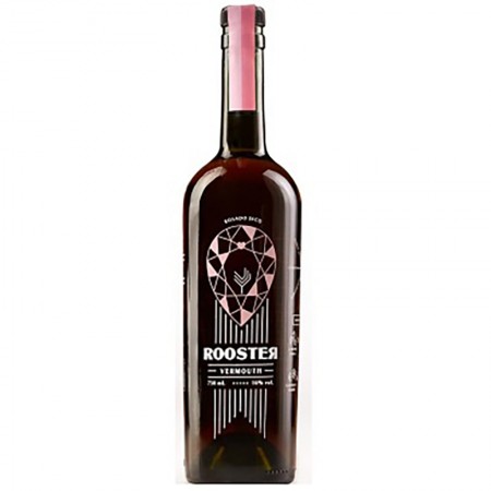 Vermouth Rooster Rosado Seco 750ml na Bebida Online