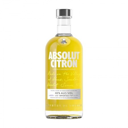 Vodka Absolut Citron 1000 ml na Bebida Online