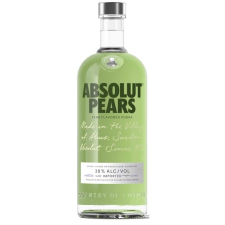 Vodka Absolut Pears 1000 ml na Bebida Online