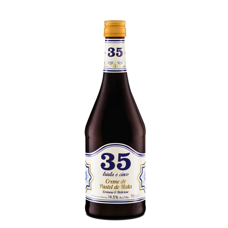 Licor 35 Creme De Pastel De Nata 700ml - Licor na Bebida Online