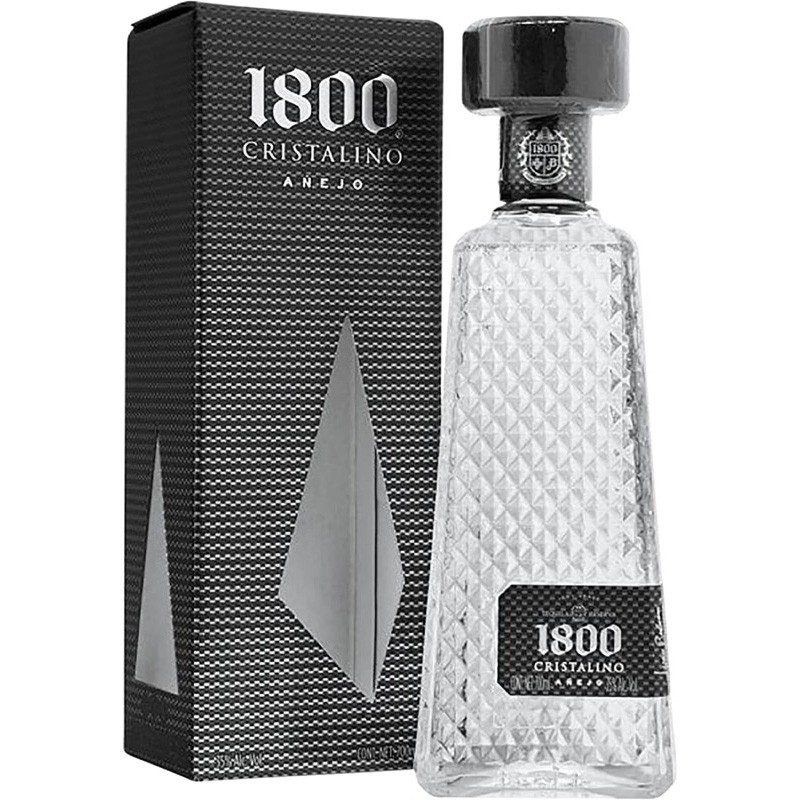 Tequila 1800 Cristalino Anejo 750 ml na Bebida Online